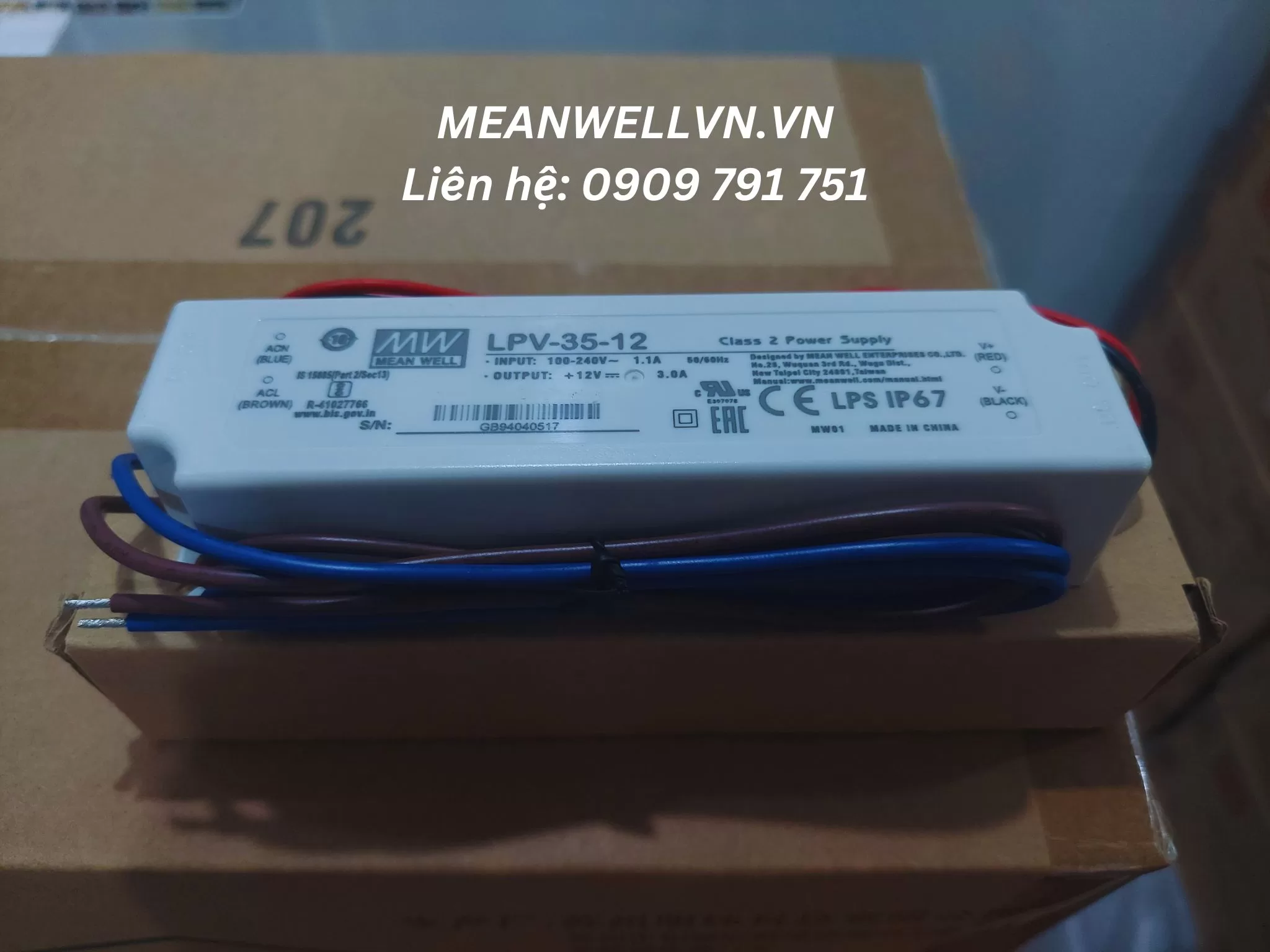 Nguồn Meanwell LPV Là Gì? Cần Biết Gì Khi Dùng Nguồn Meanwell LPV